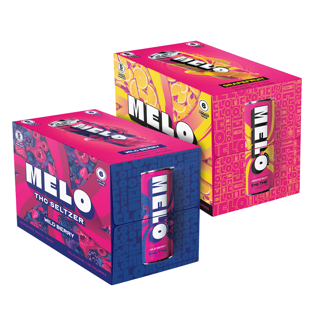 Shop All Products - Refreshing THC Drinks - Melo Seltzer